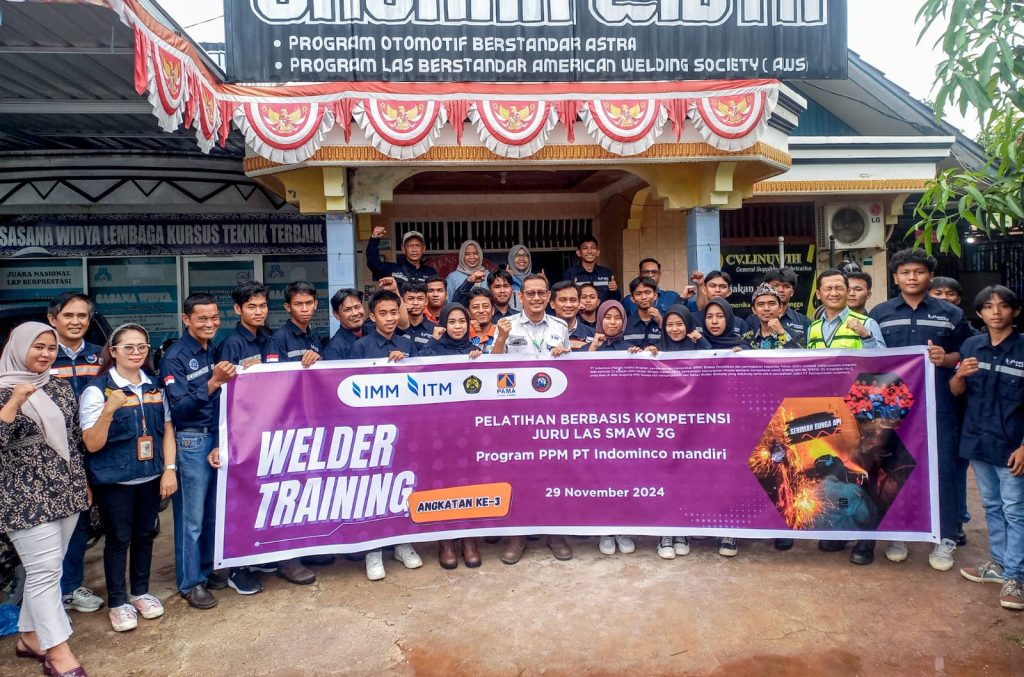 Pelatihan Kompetensi SMAW 3G PT IMM, Langkah Strategis Meningkatkan ...